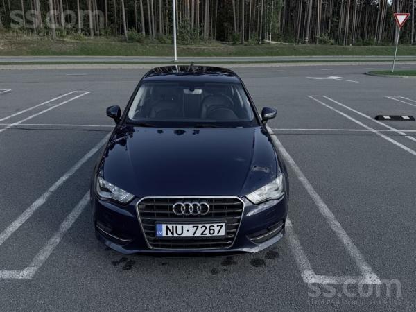 Audi A3 2016 in Riga on AUTOMOTO.COM.LV Blue Audi A3 2016 in Riga, with an engine capacity of 1.60 L and mileage of 200 thousand km for 8500 €, photo 1 on AUTOMOTO.COM.LV