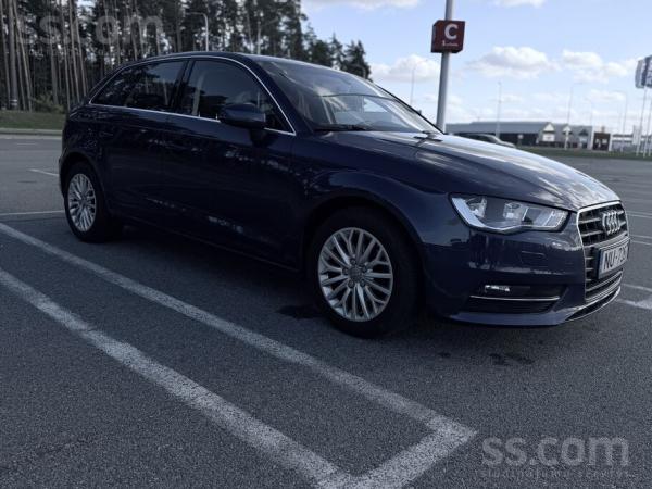 Audi A3 2016 in Riga on AUTOMOTO.COM.LV Blue Audi A3 2016 in Riga, with an engine capacity of 1.60 L and mileage of 200 thousand km for 8500 €, photo 5 on AUTOMOTO.COM.LV
