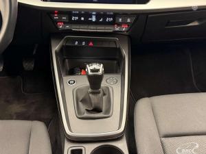 Blue Audi A3 2022 in Vilnius, with an engine capacity of 1.50 L and mileage of 27 thousand km for 17500 €, photo 19 on AUTOMOTO.COM.LV