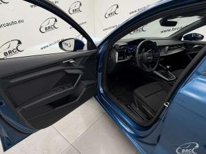 Blue Audi A3 2022 in Vilnius, with an engine capacity of 1.50 L and mileage of 27 thousand km for 17500 €, photo 20 on AUTOMOTO.COM.LV