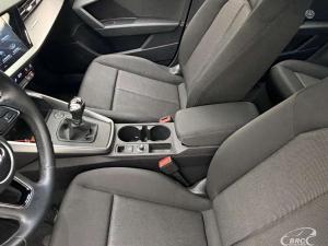 Blue Audi A3 2022 in Vilnius, with an engine capacity of 1.50 L and mileage of 27 thousand km for 17500 €, photo 25 on AUTOMOTO.COM.LV
