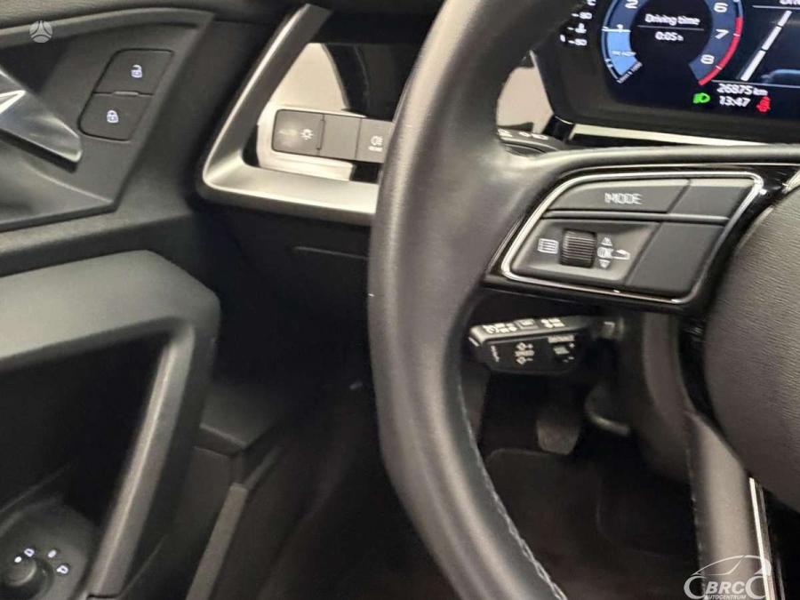 Blue Audi A3 2022 in Vilnius, with an engine capacity of 1.50 L and mileage of 27 thousand km for 17500 €, photo 31 on AUTOMOTO.COM.LV