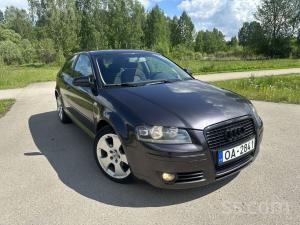 Brūns Audi A3 2007 Preiļi, ar dzinēja tilpumu 2.00 L un nobraukumu 270 tūkst. km par 2600 €, foto  vietnē AUTOMOTO.COM.LV