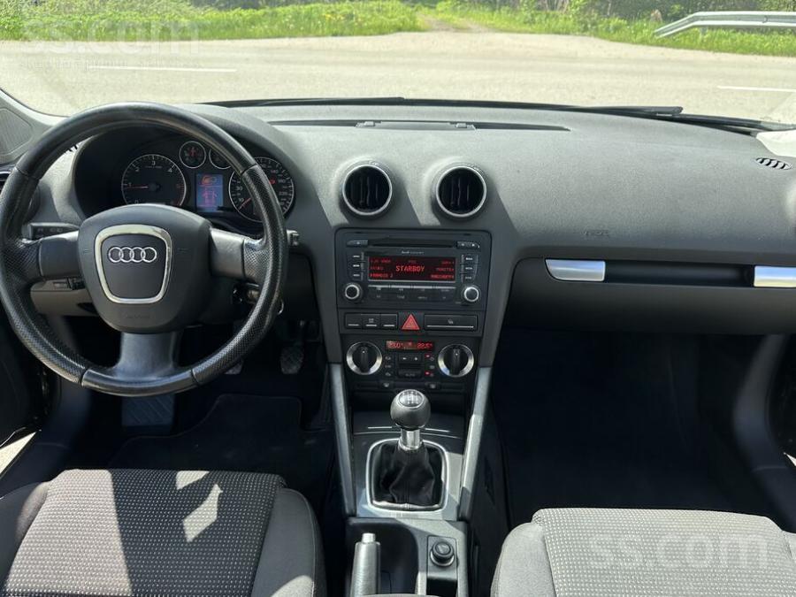 Brūns Audi A3 2007 Preiļi, ar dzinēja tilpumu 2.00 L un nobraukumu 270 tūkst. km par 2600 €, foto 12 vietnē AUTOMOTO.COM.LV