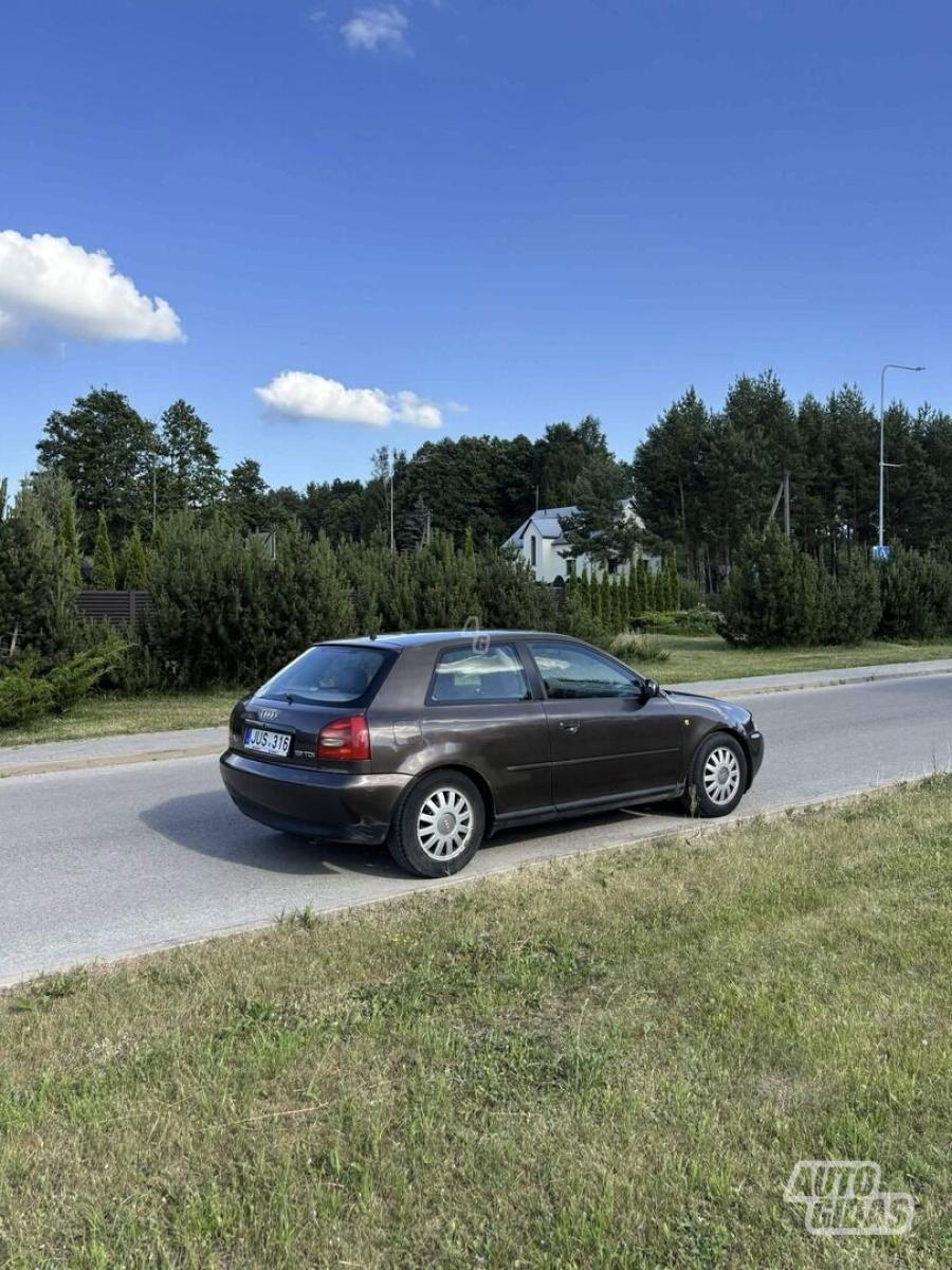 Brown Audi A3 1999 in Vilnius, with an engine capacity of 1.90 L and mileage of 280 thousand km for 800 €, photo 4 on AUTOMOTO.COM.LV