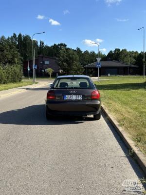 Brown Audi A3 1999 in Vilnius, with an engine capacity of 1.90 L and mileage of 280 thousand km for 800 €, photo 8 on AUTOMOTO.COM.LV