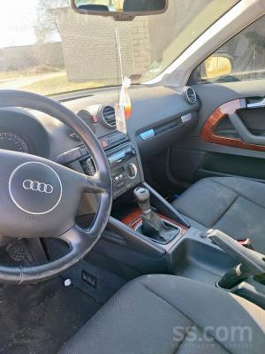 Brown Audi A3 2003 in Jelgava, with an engine capacity of 1.90 L and mileage of 300 thousand km for 500 €, photo 6 on AUTOMOTO.COM.LV