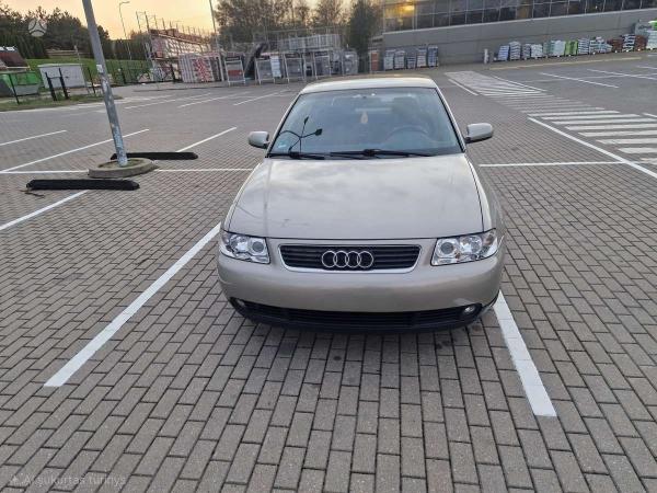 Brūns Audi A3 2003 Kauņa, ar dzinēja tilpumu 1.60 L un nobraukumu 315 tūkst. km par 1250 €, foto 1 vietnē AUTOMOTO.COM.LV