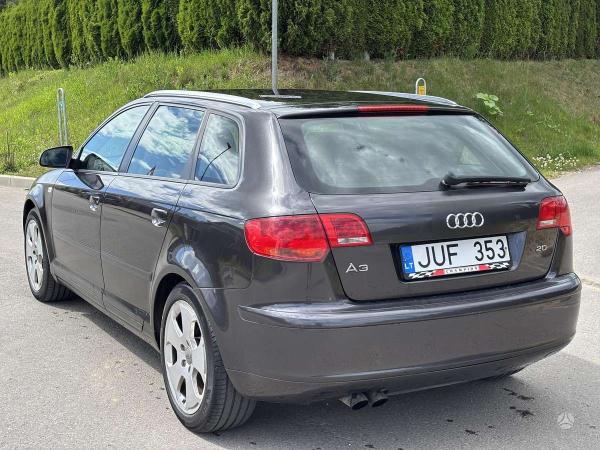 Brūns Audi A3 2004 Viļņa, ar dzinēja tilpumu 1.97 L un nobraukumu 250 tūkst. km par 3150 €, foto 5 vietnē AUTOMOTO.COM.LV