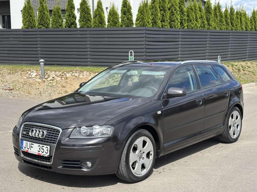 Brown Audi A3 2004 in Vilnius, with an engine capacity of 1.97 L and mileage of 250 thousand km for 3150 €, photo 8 on AUTOMOTO.COM.LV