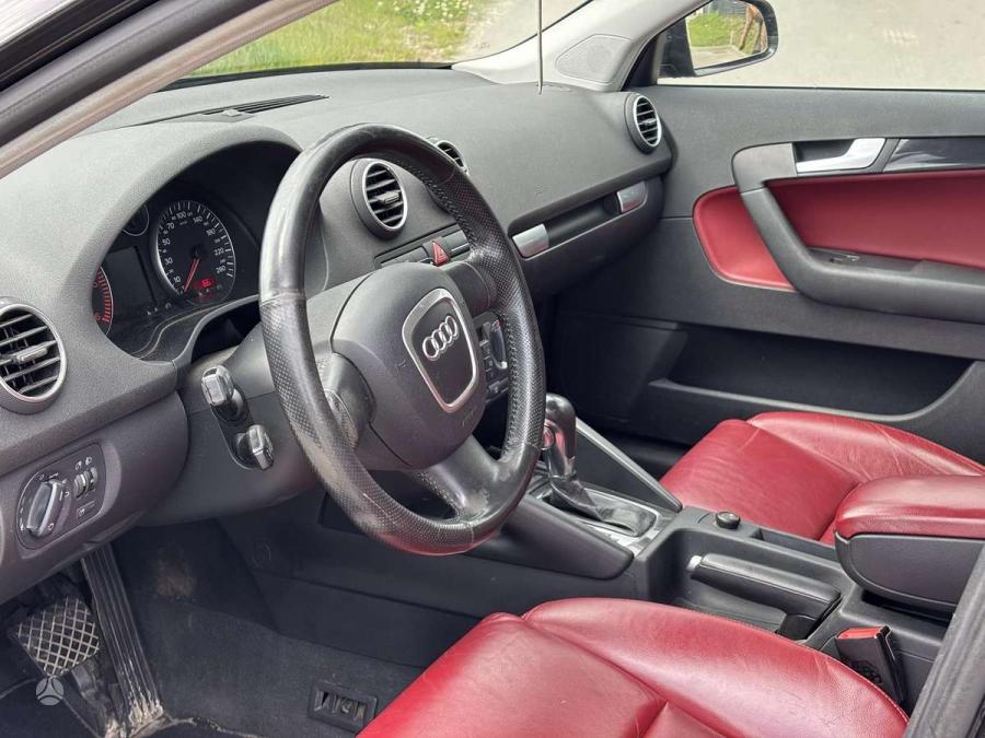 Brown Audi A3 2004 in Vilnius, with an engine capacity of 1.97 L and mileage of 250 thousand km for 3150 €, photo 10 on AUTOMOTO.COM.LV