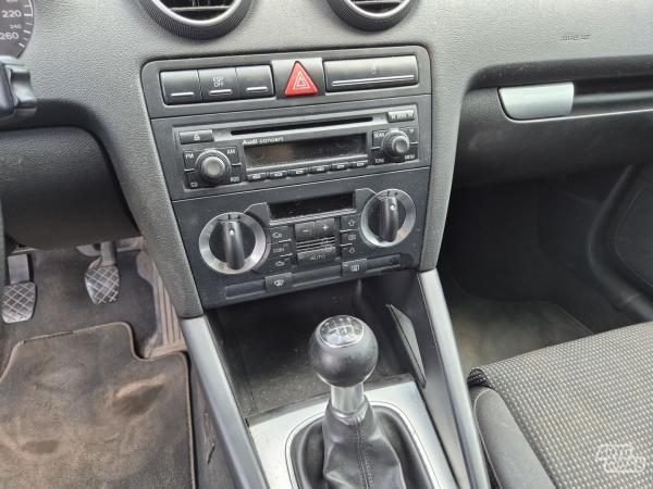 Brūns Audi A3 2004 Kauņa, ar dzinēja tilpumu 2.00 L un nobraukumu 237 tūkst. km par 1200 €, foto 9 vietnē AUTOMOTO.COM.LV