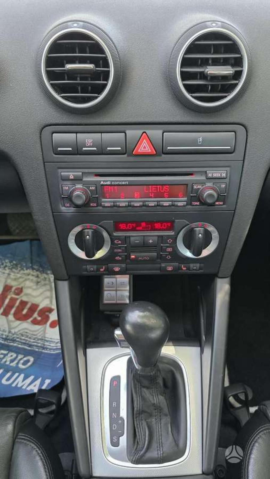 Brūns Audi A3 2005 Šauļi, ar dzinēja tilpumu 1.98 L un nobraukumu 167 tūkst. km par 3750 €, foto 21 vietnē AUTOMOTO.COM.LV