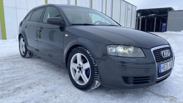 Brown Audi A3 2006 in Vilnius, with an engine capacity of 1.97 L and mileage of 350 thousand km for 2250 €, photo 9 on AUTOMOTO.COM.LV