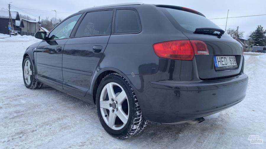 Brown Audi A3 2006 in Vilnius, with an engine capacity of 2.00 L and mileage of 350 thousand km for 2250 €, photo 2 on AUTOMOTO.COM.LV