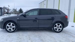 Brown Audi A3 2006 in Vilnius, with an engine capacity of 2.00 L and mileage of 350 thousand km for 2250 €, photo 3 on AUTOMOTO.COM.LV