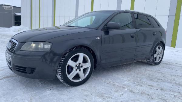 Brown Audi A3 2006 in Vilnius, with an engine capacity of 2.00 L and mileage of 350 thousand km for 2250 €, photo 4 on AUTOMOTO.COM.LV