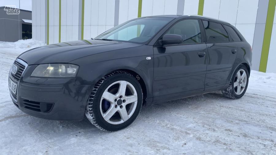 Brown Audi A3 2006 in Vilnius, with an engine capacity of 2.00 L and mileage of 350 thousand km for 2250 €, photo 4 on AUTOMOTO.COM.LV