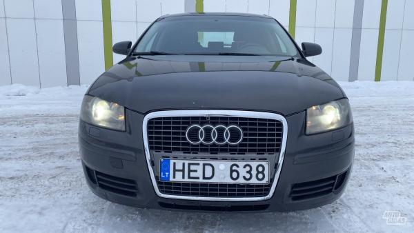 Brown Audi A3 2006 in Vilnius, with an engine capacity of 2.00 L and mileage of 350 thousand km for 2250 €, photo 8 on AUTOMOTO.COM.LV