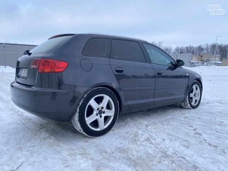 Brown Audi A3 2006 in Vilnius, with an engine capacity of 2.00 L and mileage of 350 thousand km for 2250 €, photo 11 on AUTOMOTO.COM.LV