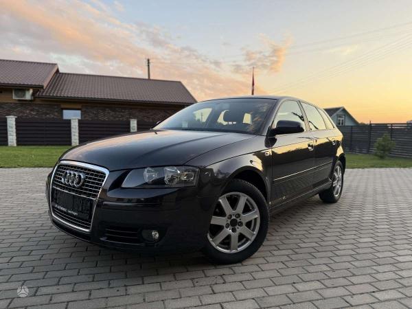 Audi A3 2006 in Kaisiadorys on AUTOMOTO.COM.LV Brown Audi A3 2006 in Kaisiadorys, with an engine capacity of 1.98 L and mileage of 202 thousand km for 3450 €, photo 1 on AUTOMOTO.COM.LV