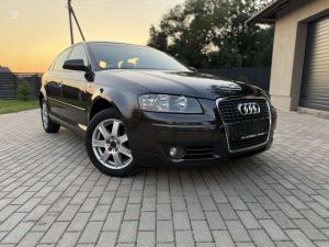 Brown Audi A3 2006 in Kaisiadorys, with an engine capacity of 1.98 L and mileage of 202 thousand km for 3450 €, photo 4 on AUTOMOTO.COM.LV