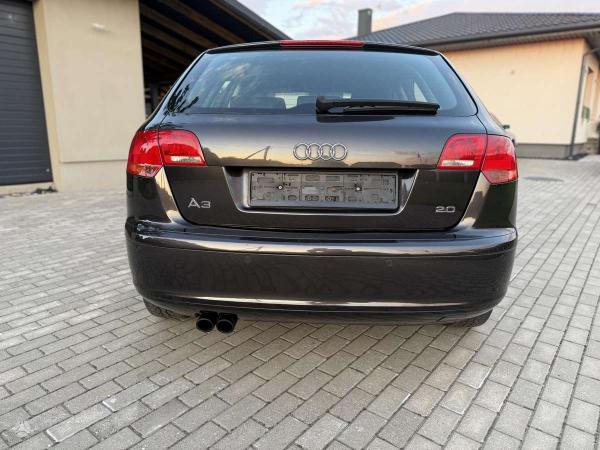Audi A3 2006 in Kaisiadorys on AUTOMOTO.COM.LV Brown Audi A3 2006 in Kaisiadorys, with an engine capacity of 1.98 L and mileage of 202 thousand km for 3450 €, photo 7 on AUTOMOTO.COM.LV