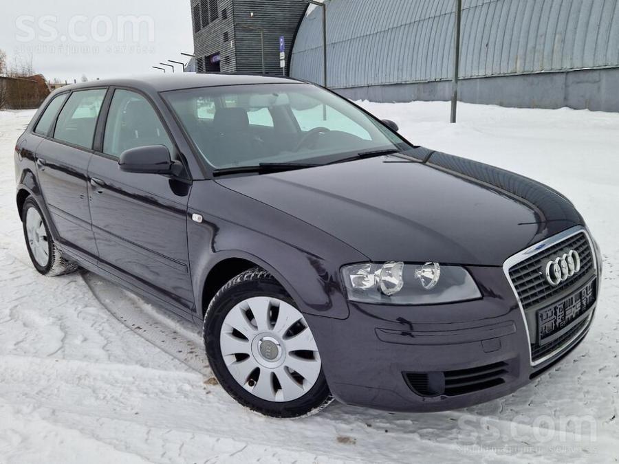Brown Audi A3 2007 in Bauska, with an engine capacity of 1.90 L and mileage of 161 thousand km for 3790 €, photo 2 on AUTOMOTO.COM.LV