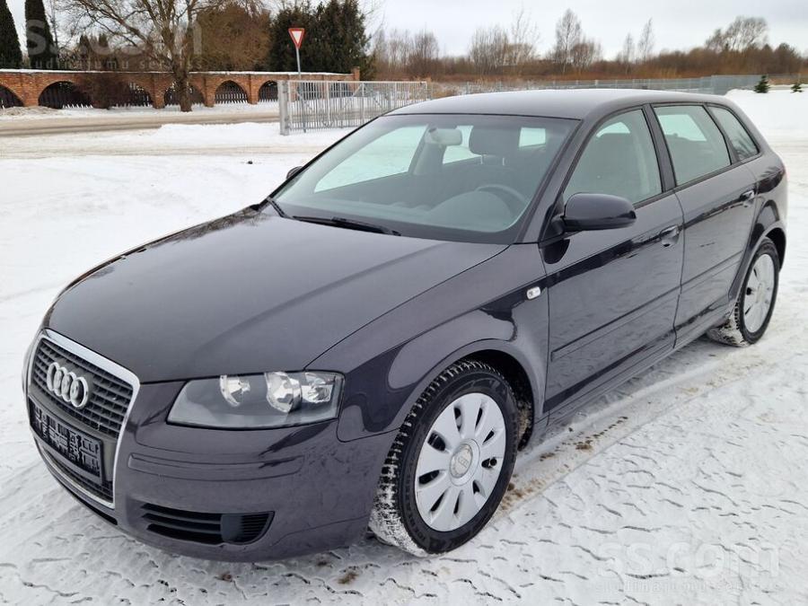Brown Audi A3 2007 in Bauska, with an engine capacity of 1.90 L and mileage of 161 thousand km for 3790 €, photo 4 on AUTOMOTO.COM.LV