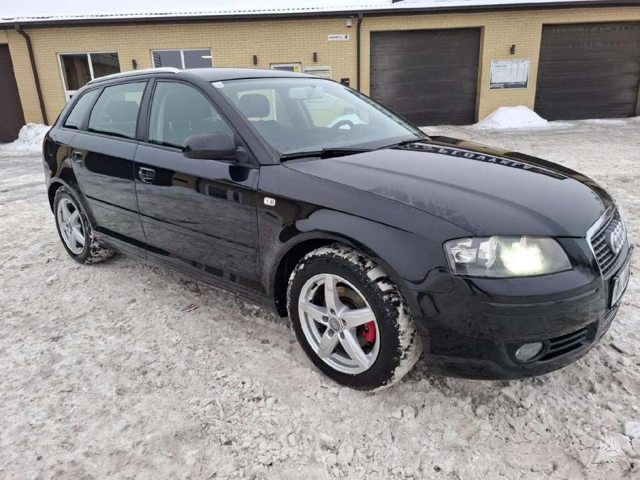 Brūns Audi A3 2007 Utena, ar dzinēja tilpumu 1.90 L un nobraukumu 305 tūkst. km par 3250 €, foto 10 vietnē AUTOMOTO.COM.LV