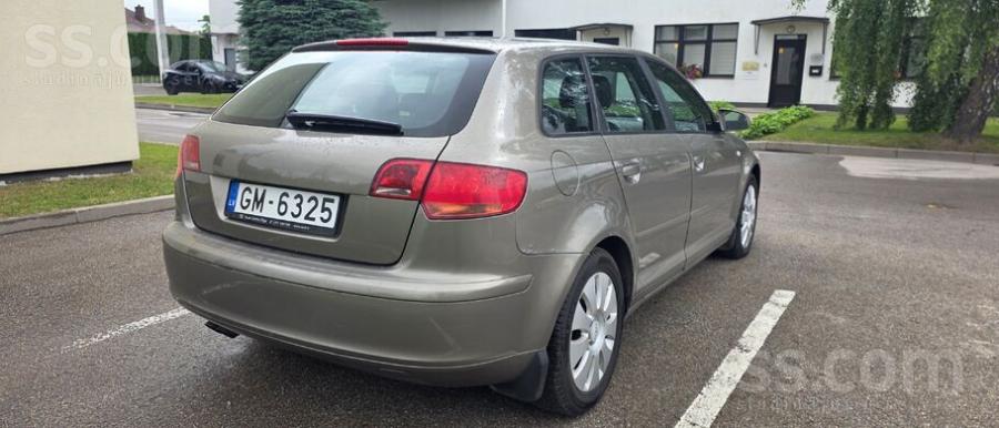 Brūns Audi A3 2007 Jelgava, ar dzinēja tilpumu 1.90 L un nobraukumu 392 tūkst. km par 1800 €, foto 4 vietnē AUTOMOTO.COM.LV