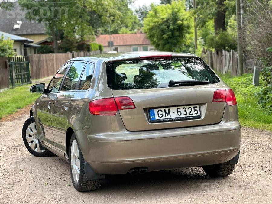 Brūns Audi A3 2007 Jelgava, ar dzinēja tilpumu 1.90 L un nobraukumu 390 tūkst. km par 2280 €, foto 5 vietnē AUTOMOTO.COM.LV