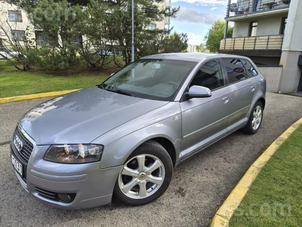 Brown Audi A3 2007 in Riga, with an engine capacity of 1.60 L and mileage of 0 thousand km for 1750 €, photo 3 on AUTOMOTO.COM.LV