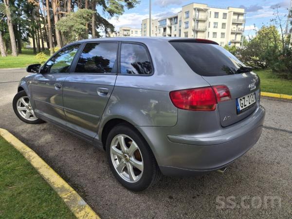 Brown Audi A3 2007 in Riga, with an engine capacity of 1.60 L and mileage of 0 thousand km for 1750 €, photo 4 on AUTOMOTO.COM.LV