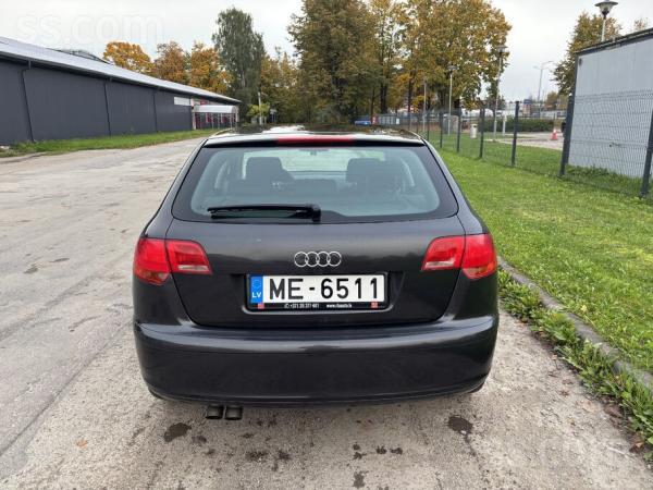 Brūns Audi A3 2007 Ogre, ar dzinēja tilpumu 1.90 L un nobraukumu 318 tūkst. km par 3300 €, foto 7 vietnē AUTOMOTO.COM.LV