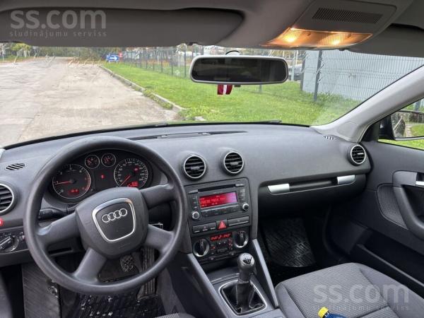 Brūns Audi A3 2007 Ogre, ar dzinēja tilpumu 1.90 L un nobraukumu 318 tūkst. km par 3300 €, foto 10 vietnē AUTOMOTO.COM.LV
