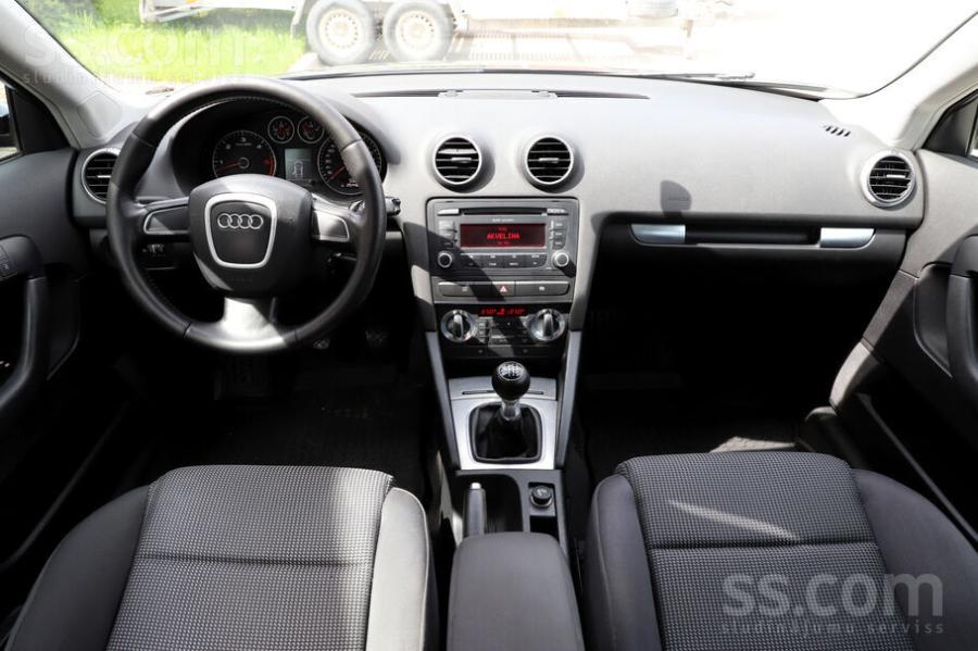 Brūns Audi A3 2008 Tukums, ar dzinēja tilpumu 2.00 L un nobraukumu 255 tūkst. km par 4350 €, foto 7 vietnē AUTOMOTO.COM.LV