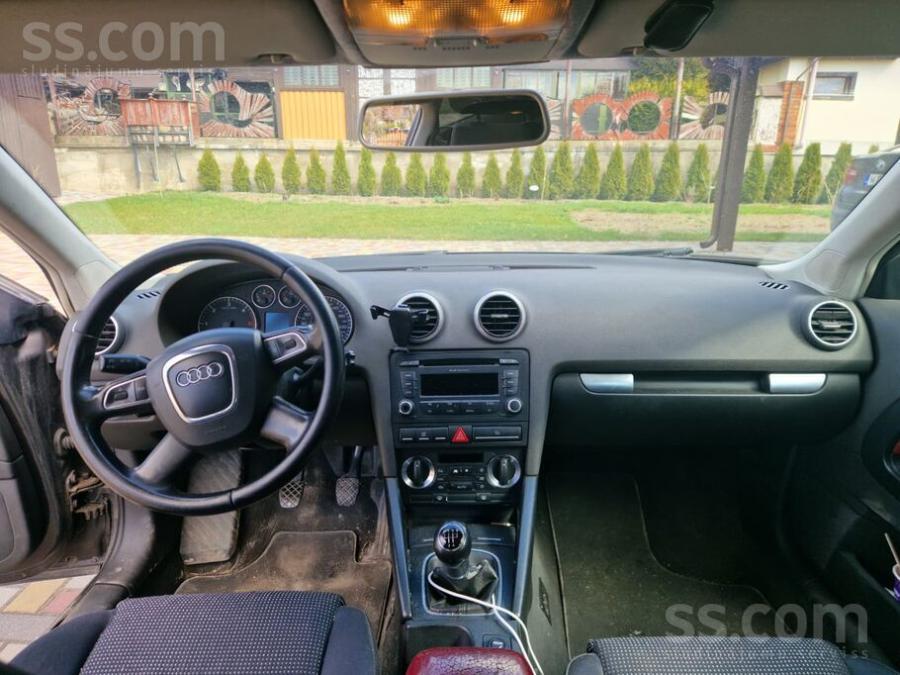 Коричневый Ауди А3 2008 в Рига, объемом двигателя 1.90 л и пробегом 318 тыс. км за 2350 €, фото 7 на AUTOMOTO.COM.LV