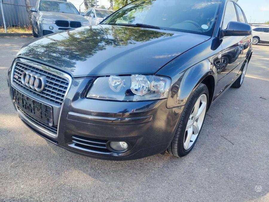 Brown Audi A3 2008 in Marijampole, with an engine capacity of 1.90 L and mileage of 159 thousand km for 3555 €, photo 5 on AUTOMOTO.COM.LV