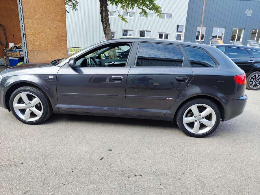 Brown Audi A3 2008 in Marijampole, with an engine capacity of 1.90 L and mileage of 159 thousand km for 3555 €, photo 8 on AUTOMOTO.COM.LV