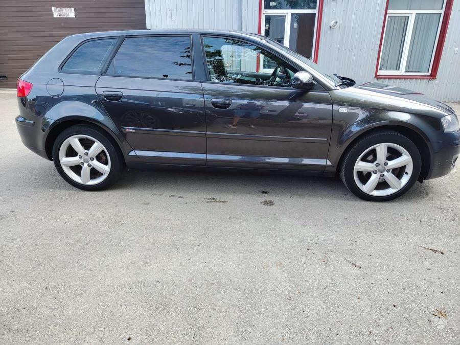 Brown Audi A3 2008 in Marijampole, with an engine capacity of 1.90 L and mileage of 159 thousand km for 3555 €, photo 9 on AUTOMOTO.COM.LV
