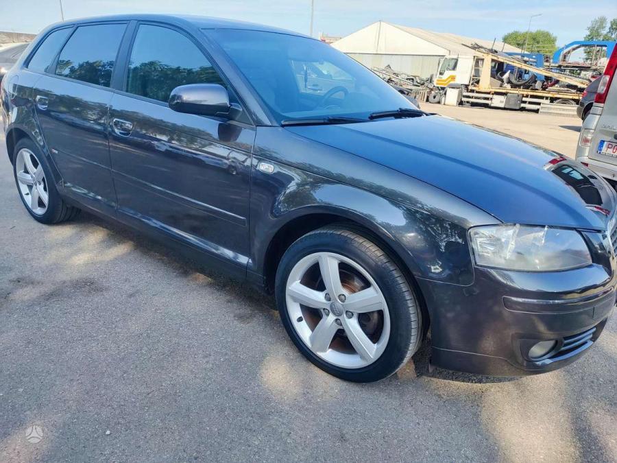 Brown Audi A3 2008 in Marijampole, with an engine capacity of 1.90 L and mileage of 159 thousand km for 3555 €, photo 11 on AUTOMOTO.COM.LV