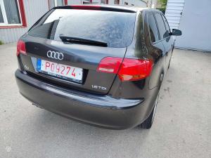 Brown Audi A3 2008 in Marijampole, with an engine capacity of 1.90 L and mileage of 159 thousand km for 3555 €, photo 12 on AUTOMOTO.COM.LV