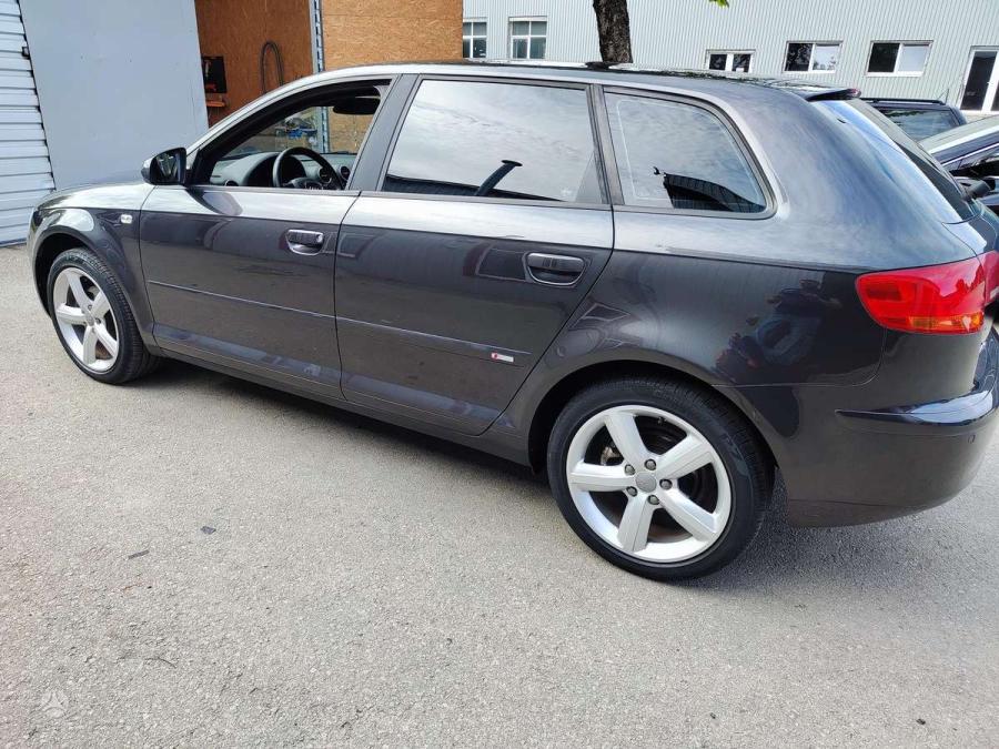 Brown Audi A3 2008 in Marijampole, with an engine capacity of 1.90 L and mileage of 159 thousand km for 3555 €, photo 13 on AUTOMOTO.COM.LV