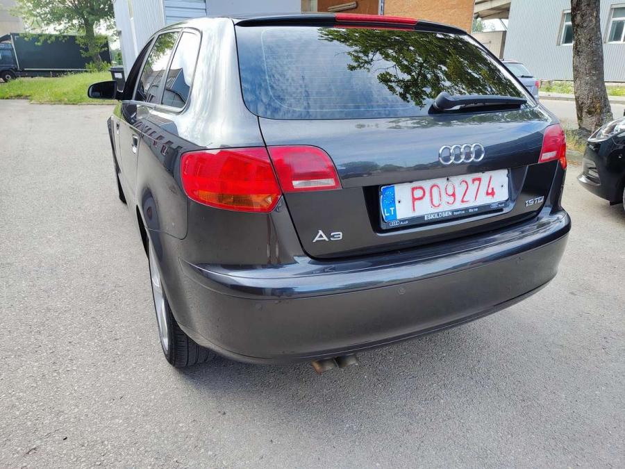 Brown Audi A3 2008 in Marijampole, with an engine capacity of 1.90 L and mileage of 159 thousand km for 3555 €, photo 14 on AUTOMOTO.COM.LV