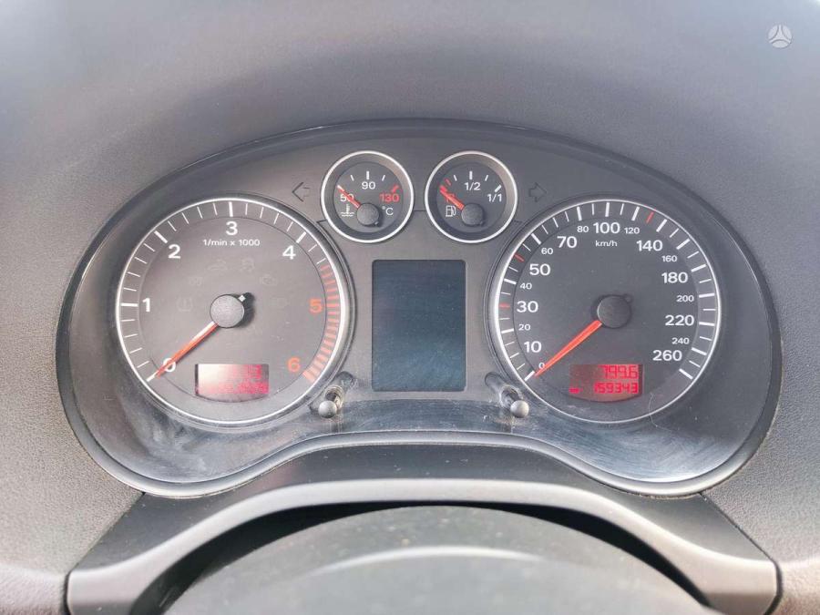 Brown Audi A3 2008 in Marijampole, with an engine capacity of 1.90 L and mileage of 159 thousand km for 3555 €, photo 17 on AUTOMOTO.COM.LV