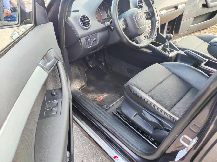 Brown Audi A3 2008 in Marijampole, with an engine capacity of 1.90 L and mileage of 159 thousand km for 3555 €, photo 20 on AUTOMOTO.COM.LV