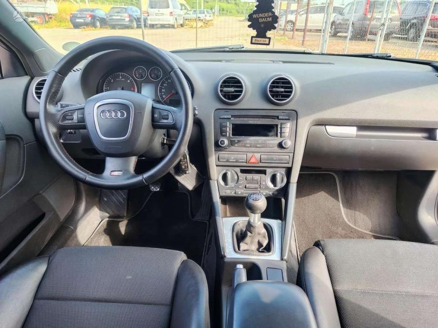 Brown Audi A3 2008 in Marijampole, with an engine capacity of 1.90 L and mileage of 159 thousand km for 3555 €, photo 24 on AUTOMOTO.COM.LV