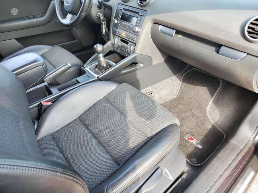 Brown Audi A3 2008 in Marijampole, with an engine capacity of 1.90 L and mileage of 159 thousand km for 3555 €, photo 25 on AUTOMOTO.COM.LV