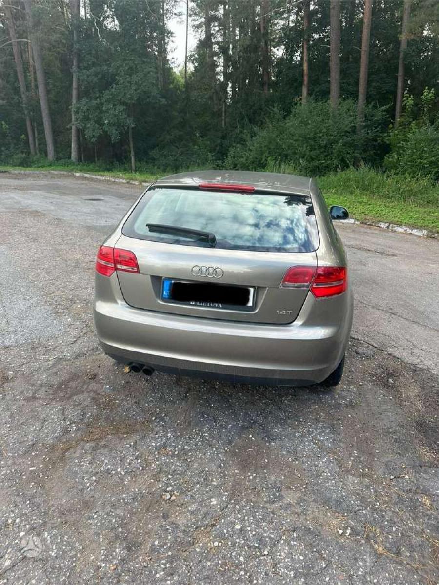 Brūns Audi A3 2008 Šauļi, ar dzinēja tilpumu 1.39 L un nobraukumu 289 tūkst. km par 3650 €, foto 5 vietnē AUTOMOTO.COM.LV